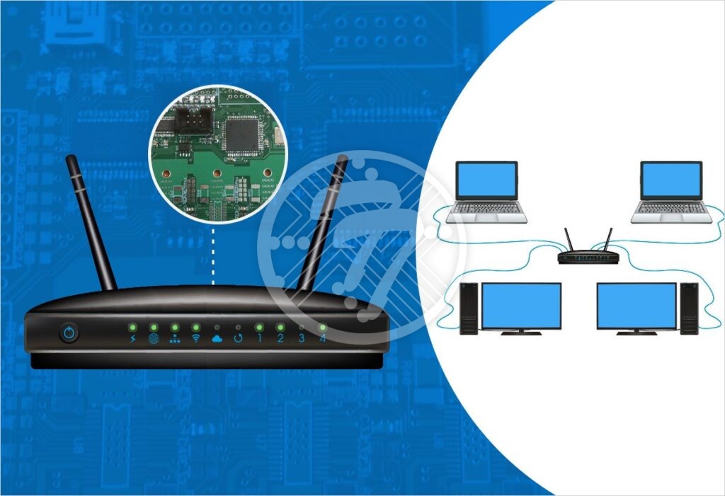Network Switch PCB - Network Switch Printed Circuit Board